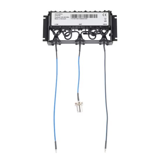 HKFE4001 HKFE4001A SLR1000 UHF Duplexer 430–480 MHz - North Georgia ...
